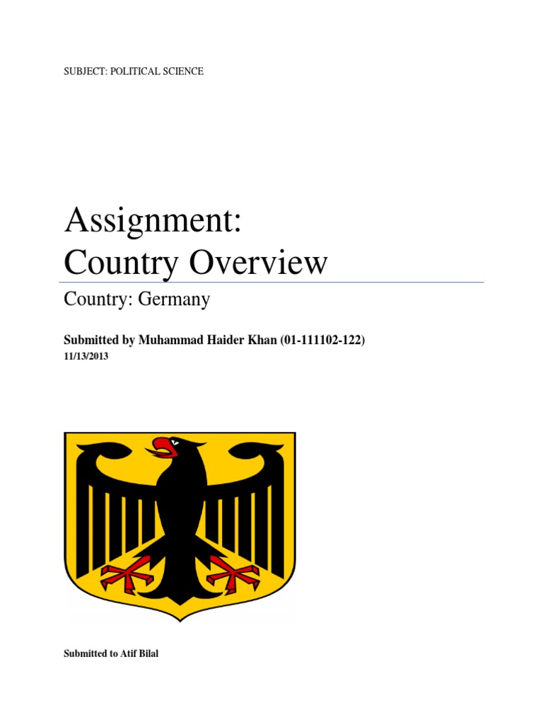 Intro and History of Germany | PDF | Germany | World Politics