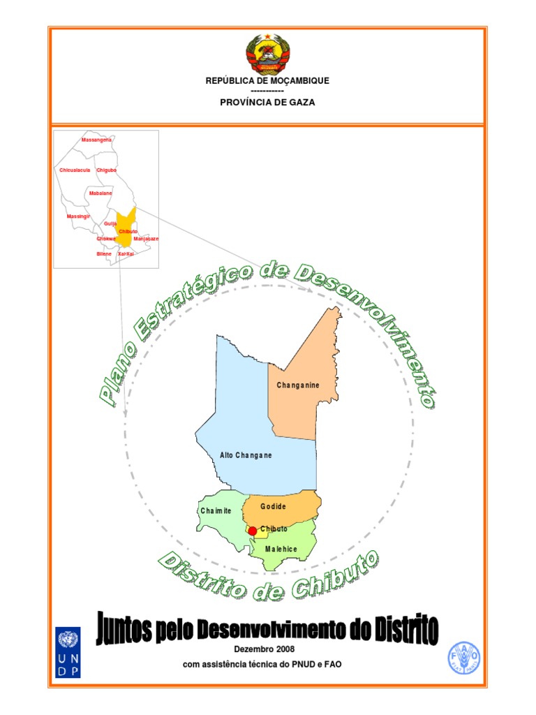 Desenvolvimento do Distrito de Chibuto | PDF | Pesca | Agricultura