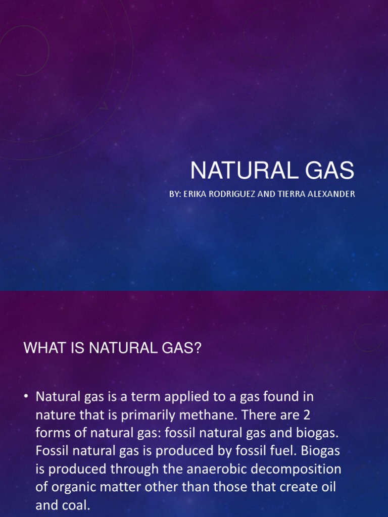 Natural Gas | PDF | Natural Gas | Biogas