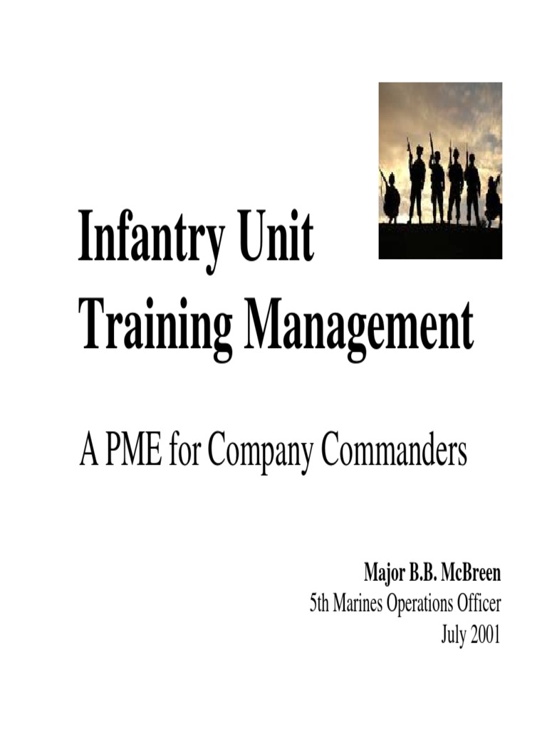 How To Plan Training | PDF | United States Marine Corps | Battalion