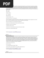 Oncology Cheat Sheets - 1 | PDF | Chemotherapy | Clinical Medicine