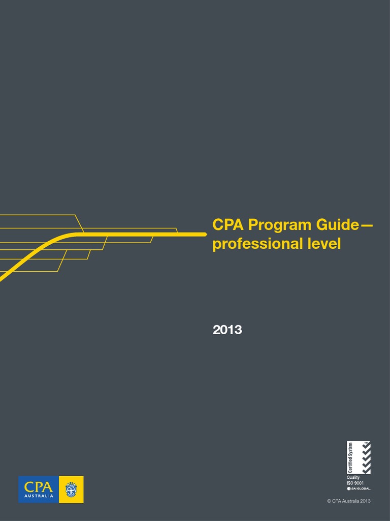 CPA Australia | PDF | Certified Public Accountant | Educational Technology