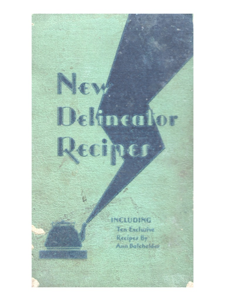 New Delineator Recipes: Including Ten Exclusive Recipes by Ann ...