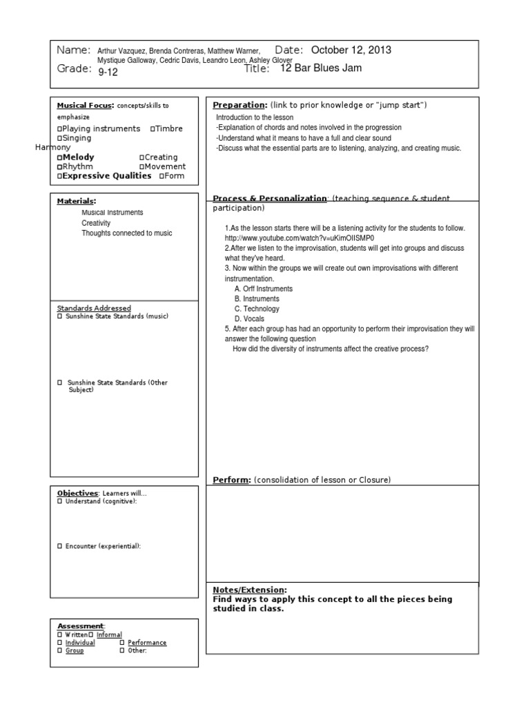 Group Plan 1 | PDF