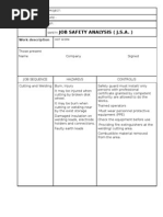 40 JHA On Welding and Gas Cutting PDF | PDF | Welding | Construction