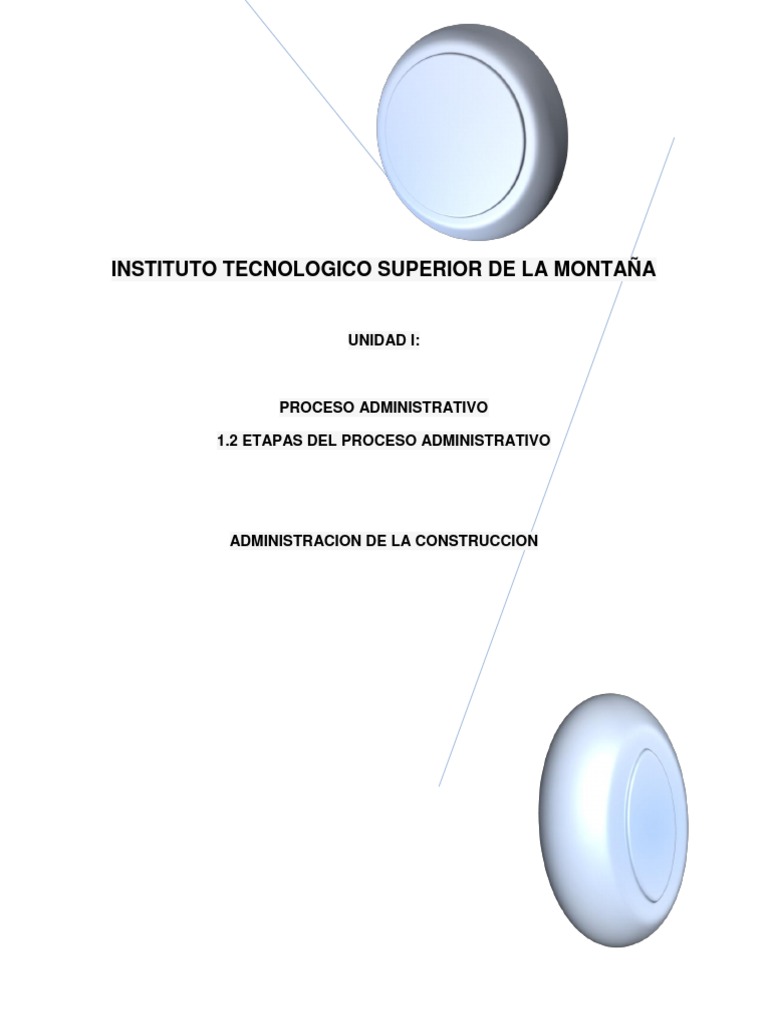 Etapas de La Administracion Reporte | PDF | Toma de decisiones | Certeza