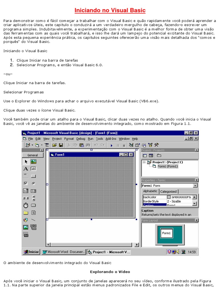 Curso Grátis de Programação em Visual Basic | PDF