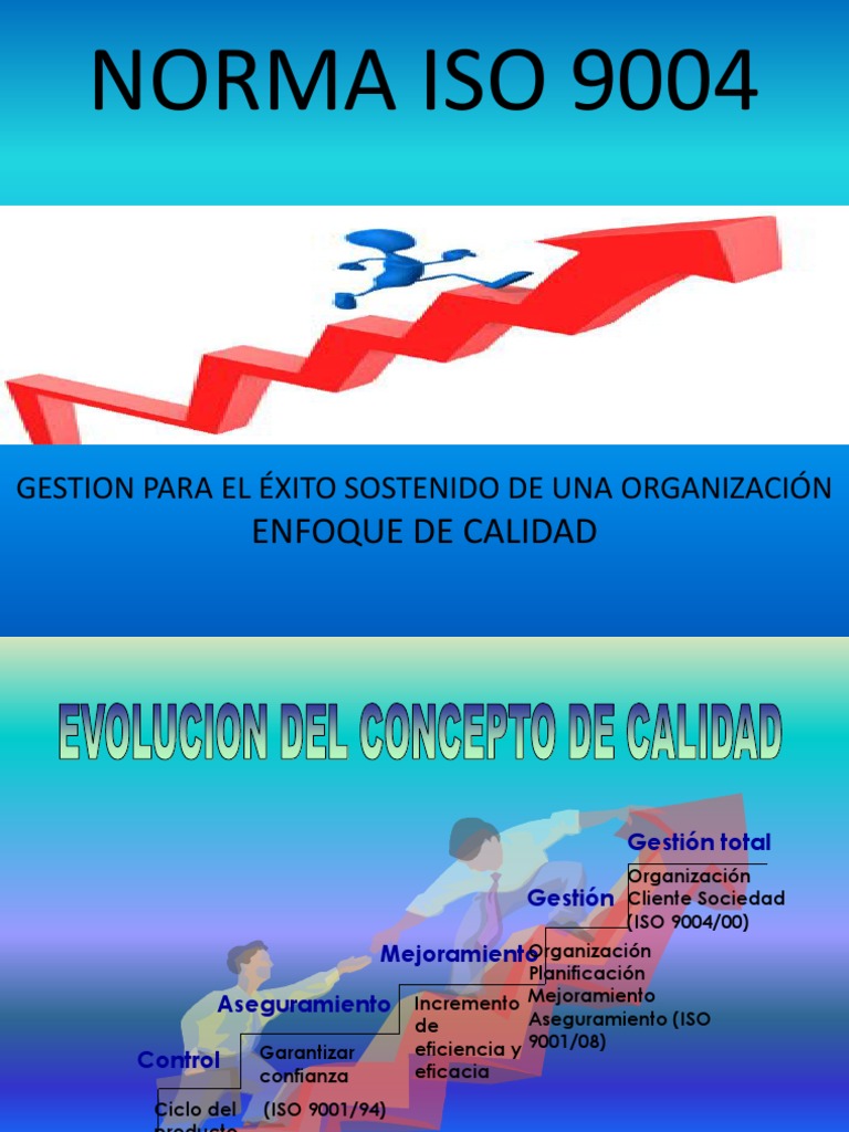 Norma Iso 9004 | PDF | Gestión de la calidad | Calidad (comercial)