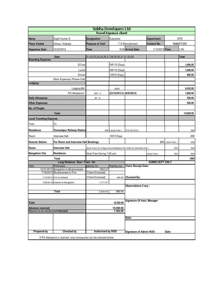 Conveyance Format | Service Industries | Transport