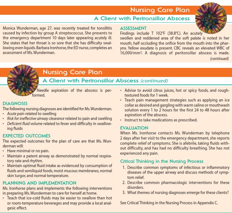 Peritonsillar Abscess | Infection | Public Health