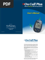 True Metrix Pro Manual | PDF | Diabetes | Causes Of Death