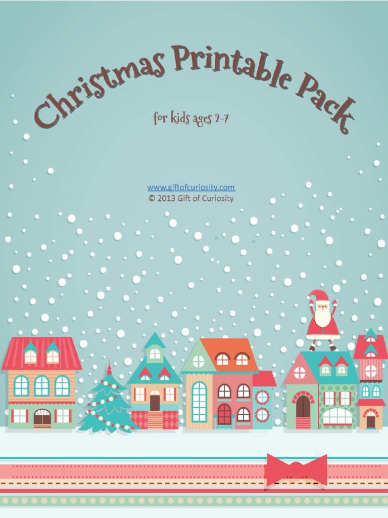 Christmas Themed Learning Activities | PDF | Subtraction | Teaching ...