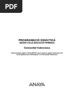 Unitat de Programació Català Primer Trimestre Cicle Inicial. Les Vacances | PDF