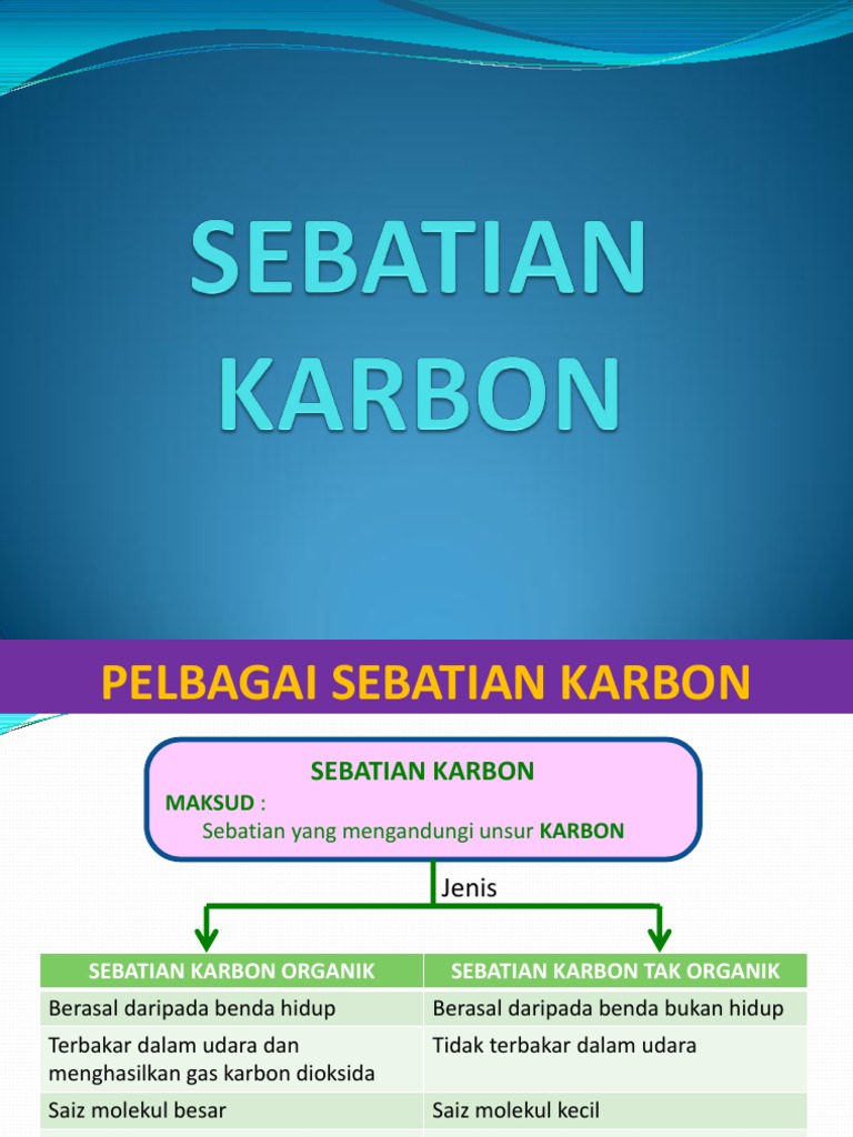 Sebatian Karbon | PDF