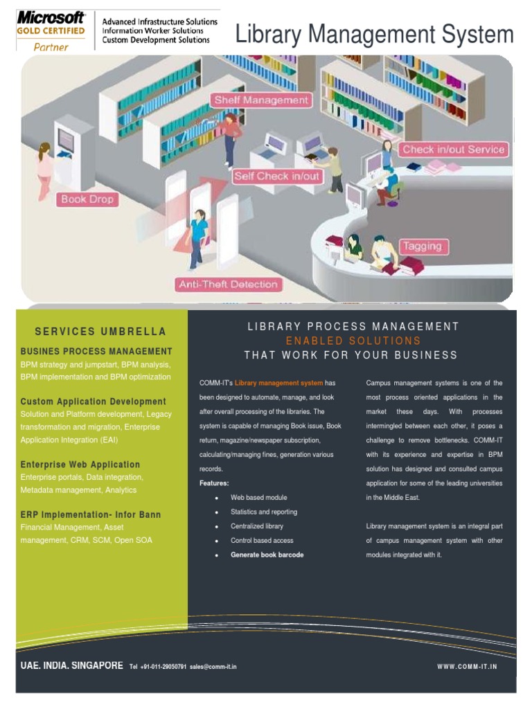 Library Management System | PDF | Business Process Management | Library (Computing)
