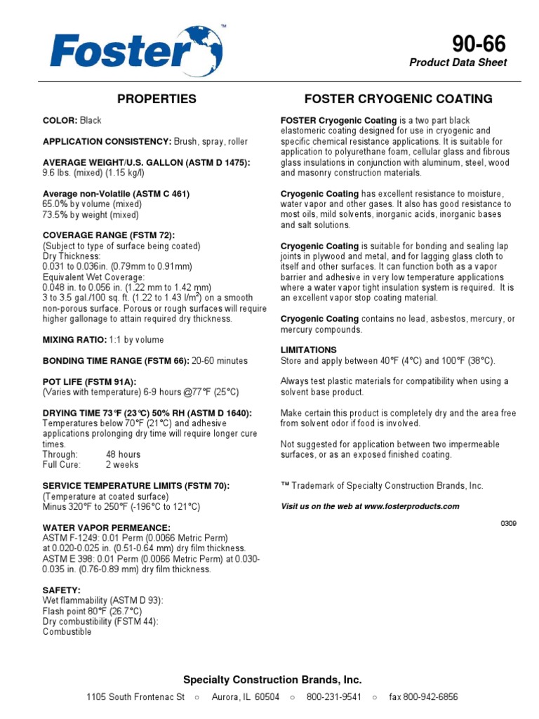 Foster90 66 | PDF | Adhesive | Thermal Insulation