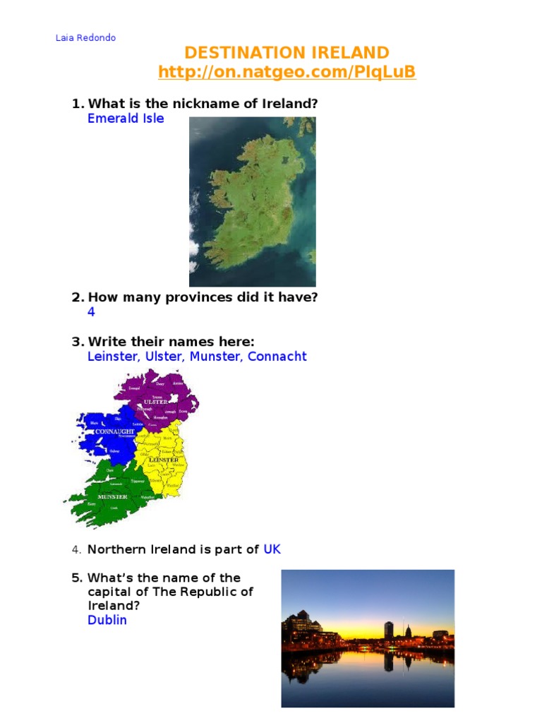 Discover Ireland: Facts and Highlights | PDF