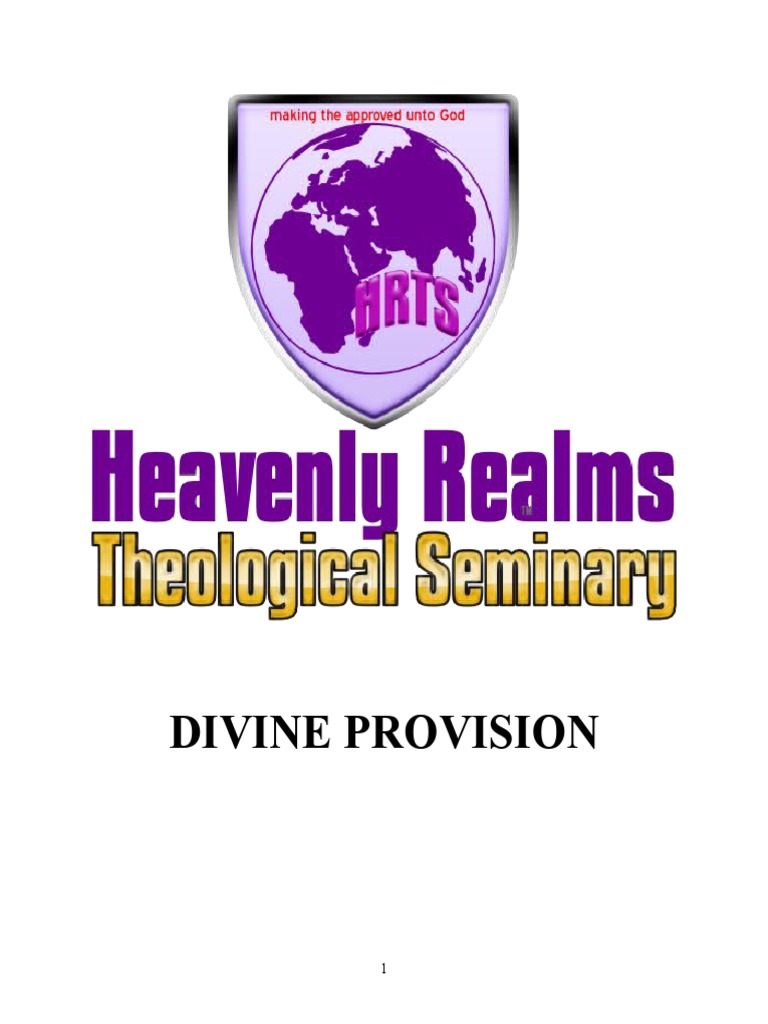 Divine Provision | PDF | Covenant (Biblical) | Abraham