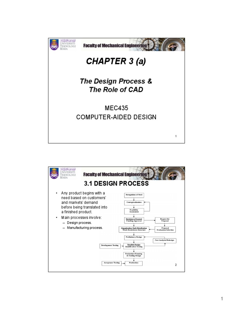 The Design Process & The Role of CAD | PDF | Computer Aided Design | Design