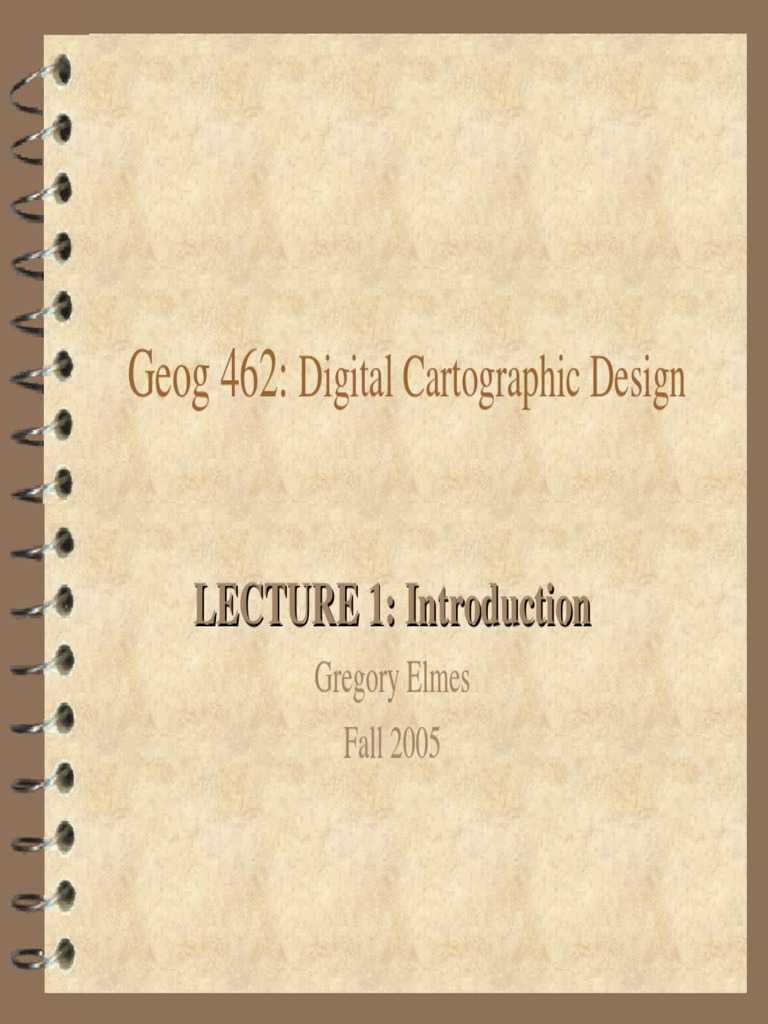 Introduction to Digital Cartographic Design: Concepts, Principles, and ...