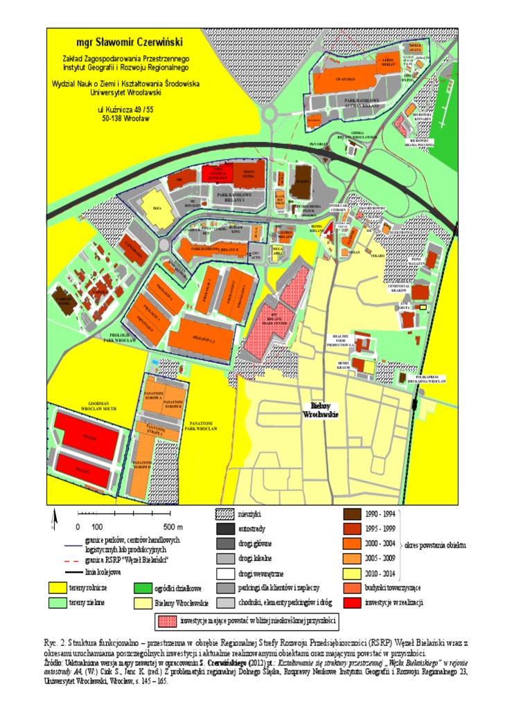 Mapa Bielany Wrocławskie 2 | PDF