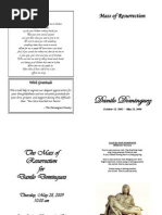 Necrological Service Program Outline | PDF | Eternal Life (Christianity ...