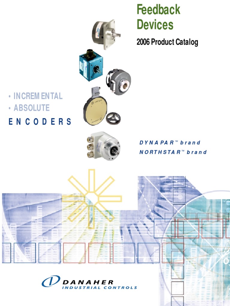 Dynapar Encoder Catalog | PDF | Sensor | Electric Motor
