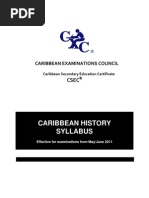 CSEC Caribbean History May 2015 | PDF