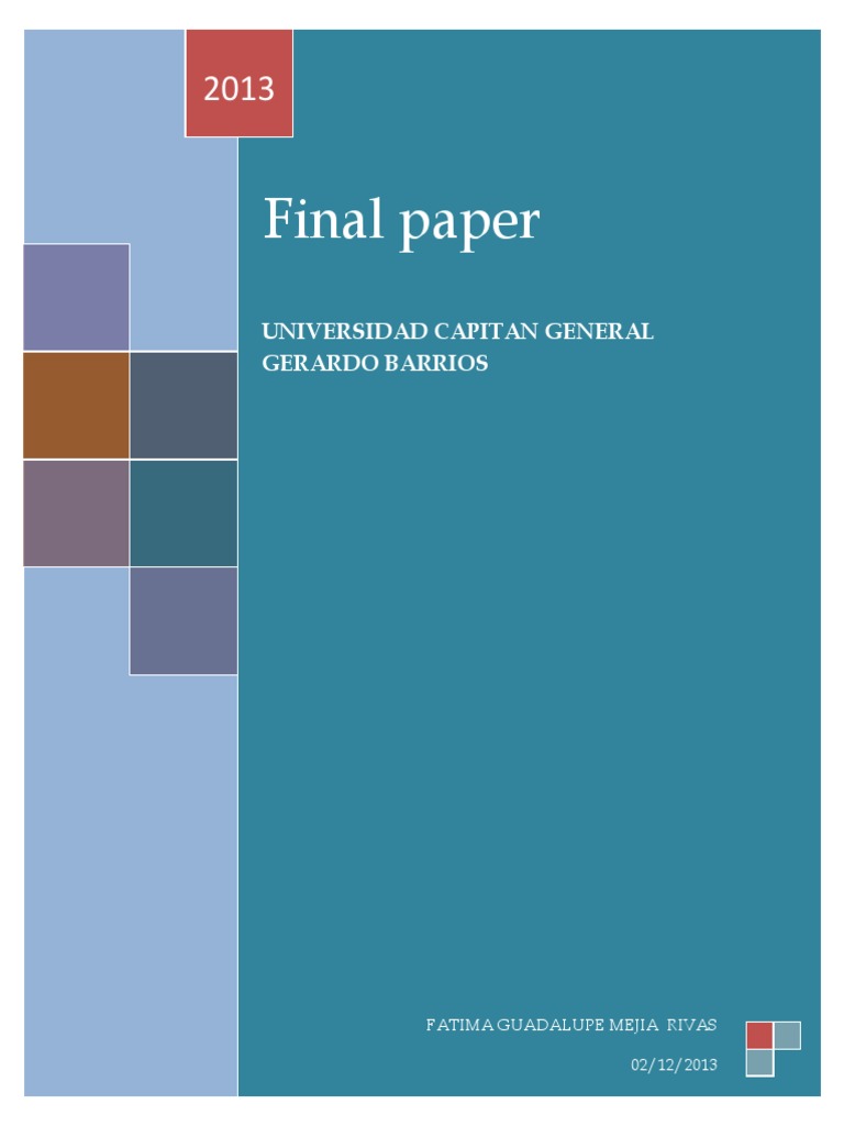 Fatima Mejia. IT Paper | Download Free PDF | Educational Technology ...