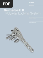 Stryker VariAx Foot Locking Plate System PDF | PDF | Surgery | Drill