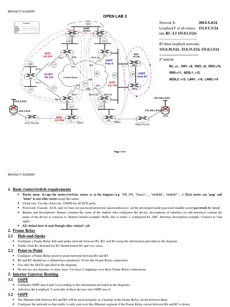 Lab Ccna | PDF | Virtual Private Network | Computer Network