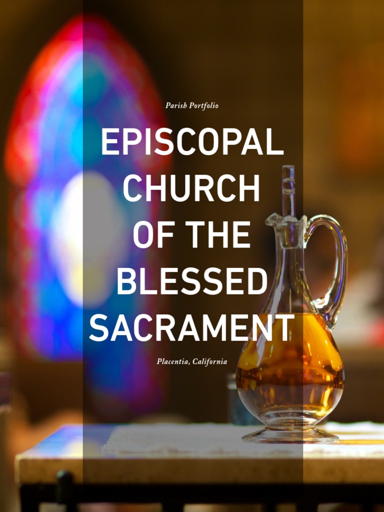 Blessed Sacrament Church Portfolio | PDF | Anglicanism | Episcopal ...