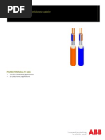 Dekoron Cable Product Specification Sheet | PDF | Wire | Electric Power