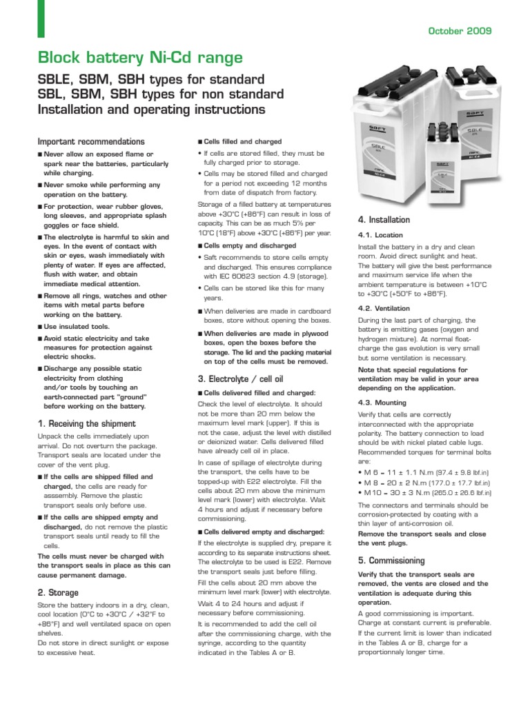 Battery | PDF | Battery (Electricity) | Battery Charger