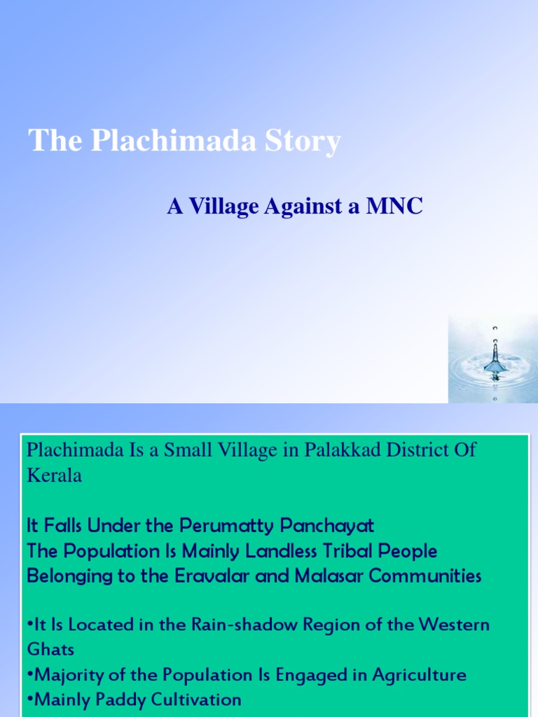 Plachimada's Struggle Against Coca-Cola | PDF | Coca Cola ...