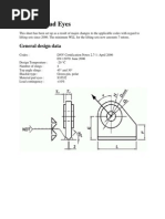 Padeye Design Guidelines | PDF | Engineering Tolerance | Mechanical ...