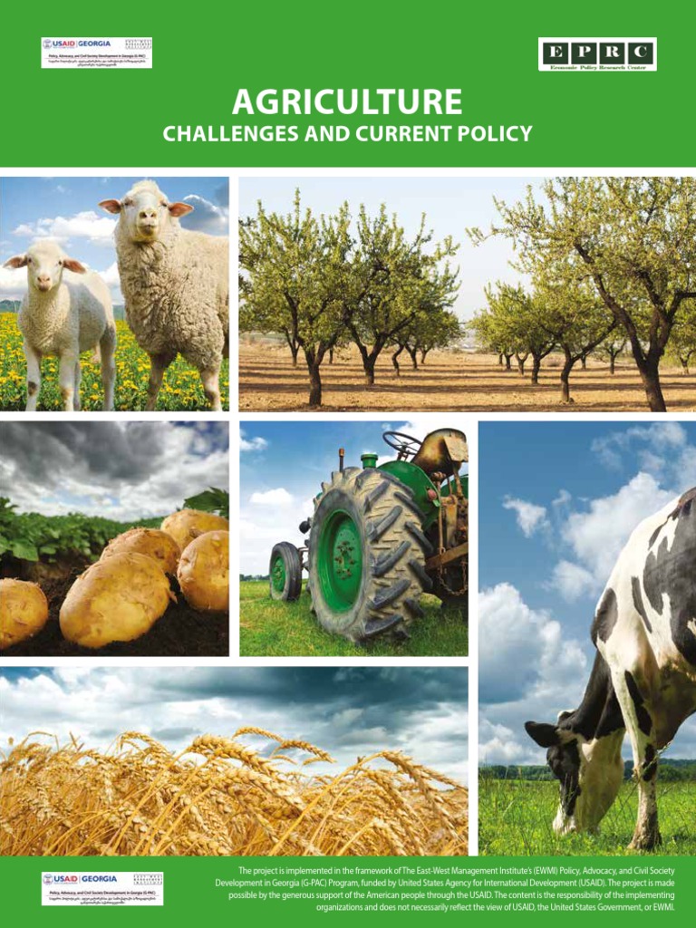 Agriculture - Challenges and Current Policy | Food Security | Georgia ...
