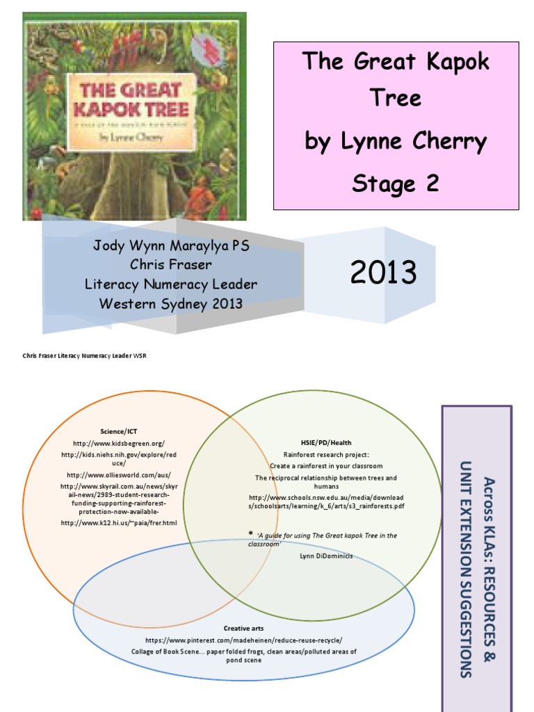 The Great Kapok Tree S2 | PDF | Reading Comprehension | Sentence ...