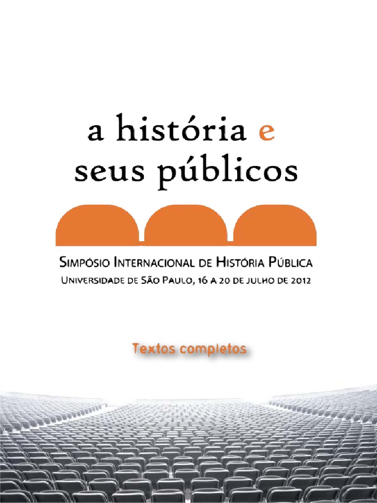 Anais História Pública Usp 2012 | PDF | Cidade | São Paulo