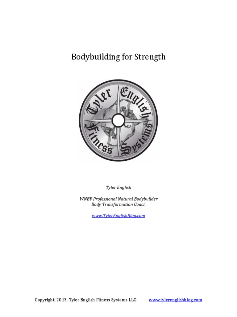 Bodybuilding For Strength 4 Week Program | PDF | Physical Exercise ...