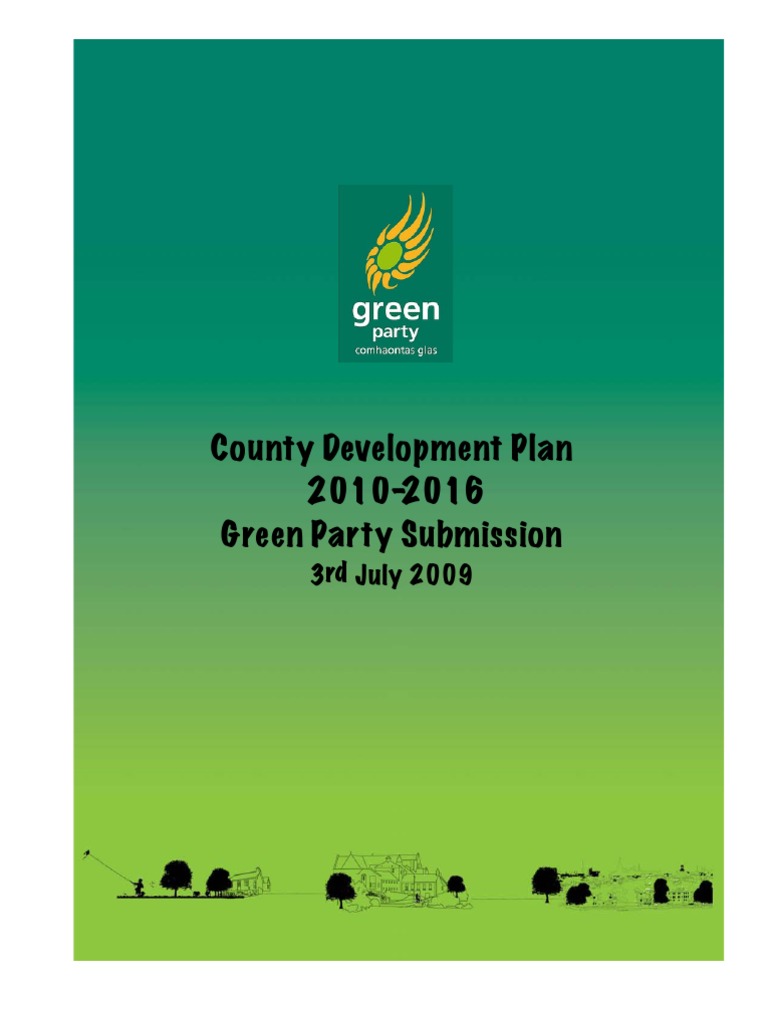 DLI County Development Plan Green Party Submission FINAL 2009 | PDF ...