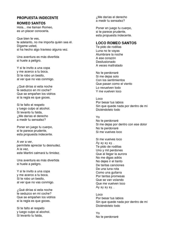 Letras Canciones Guateam | PDF | Ocio