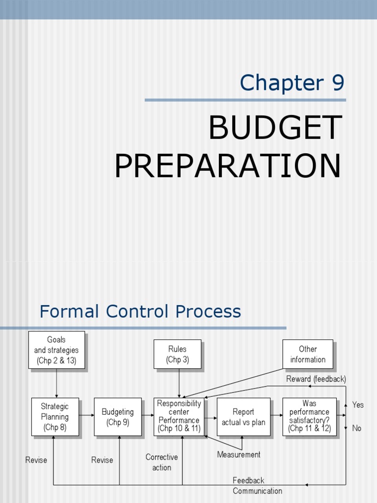 09 - Budget Preparation | PDF | Budget | Strategic Planning