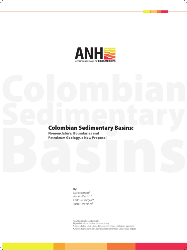 Colombian Sedimentary Basins | PDF | Sedimentary Basin | Colombia