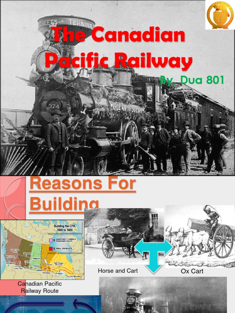 The Canadian Pacific Railway | PDF | Railway Companies Of Canada ...