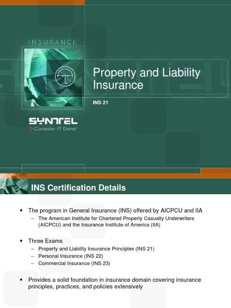 Ins - 21-1 | PDF | Underwriting | Insurance