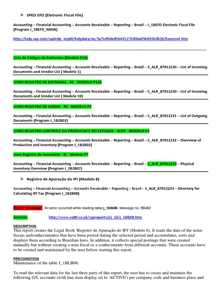 Brazilian IPI Tax Reporting Guide | PDF | Debits And Credits | Accounting