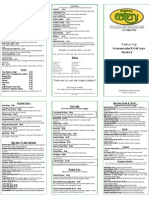 Breakfast and Kickback Menu - Drury Hotels | PDF | Hot Dog | French Fries