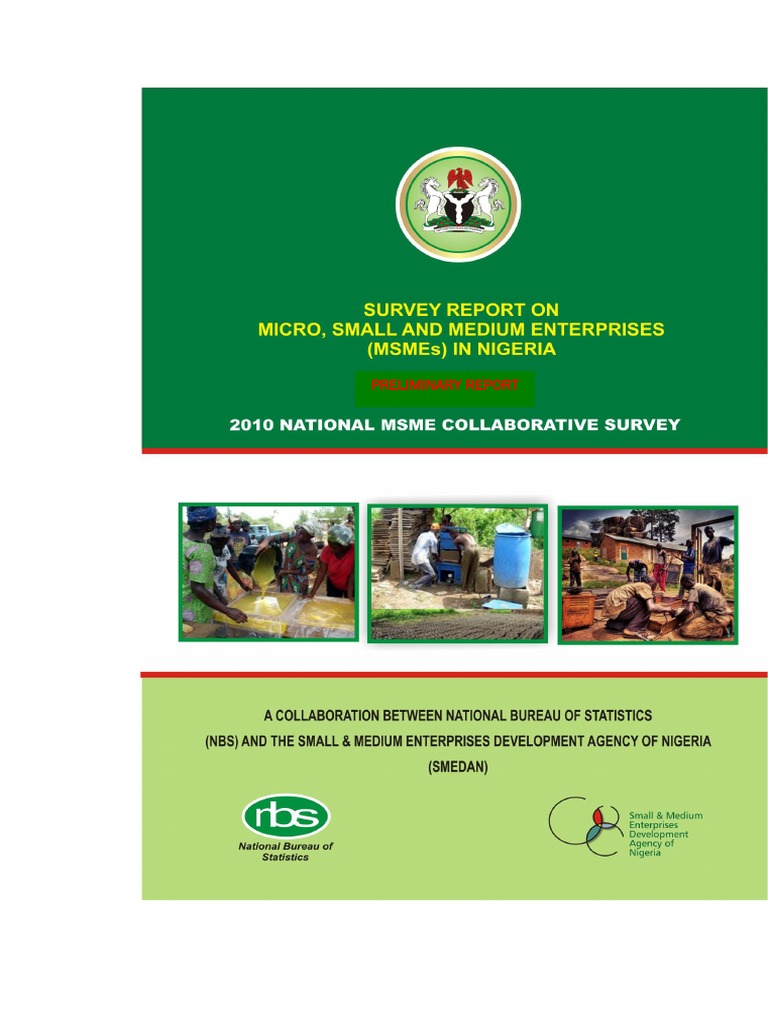 2010 MSME Survey Report Overview | PDF | Private Sector Development ...