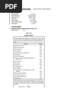 Claus Process Calculation | PDF | Combustion | Mole (Unit)